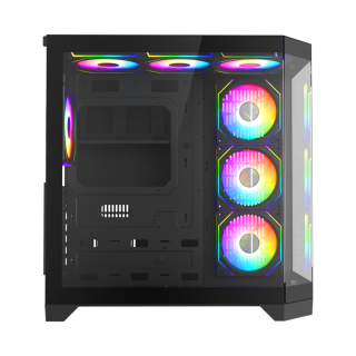 water cooled pc case | HYPE-A Black full atx pc case