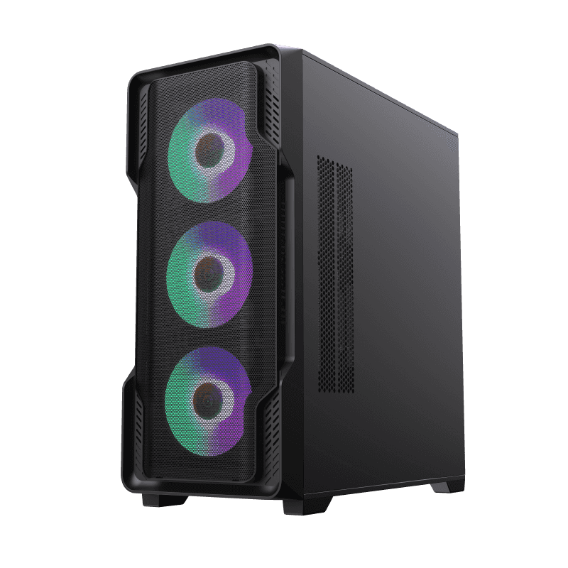 Siege BK-ATX Mid Tower Gaming PC Cases | Computer Cases