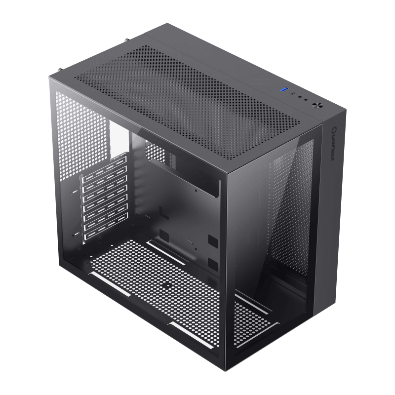 transparent gaming case | Infinity cube case full towert pc cases