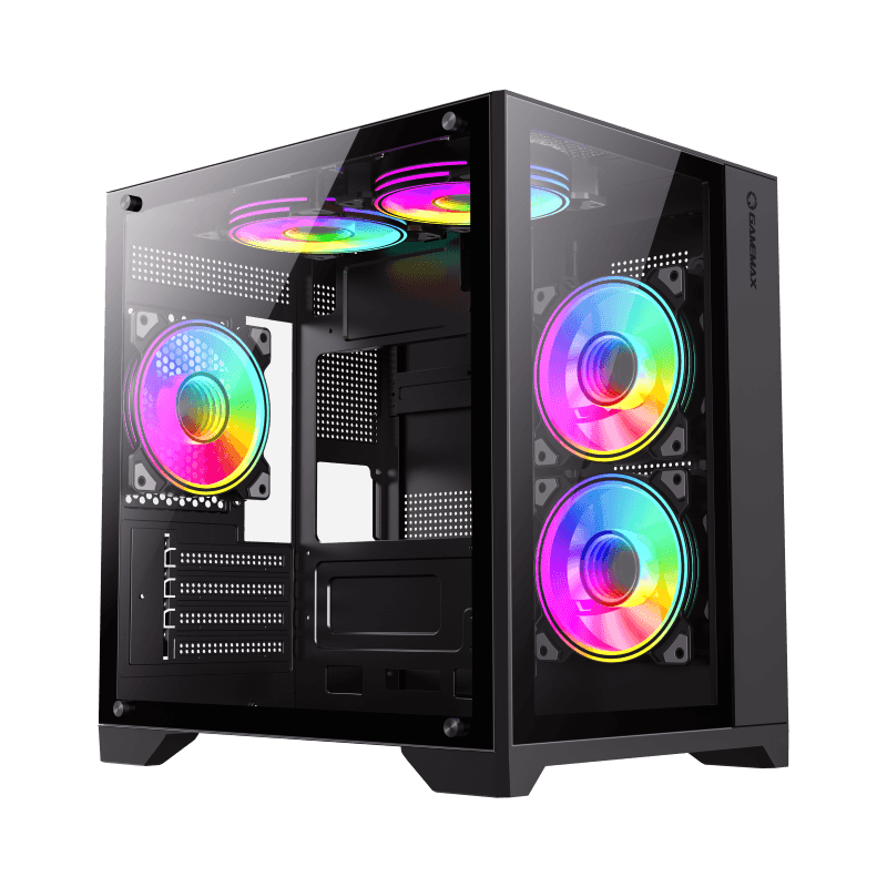 Infinity Mini micro atx gaming pc case with cooling argb fans | Best ...