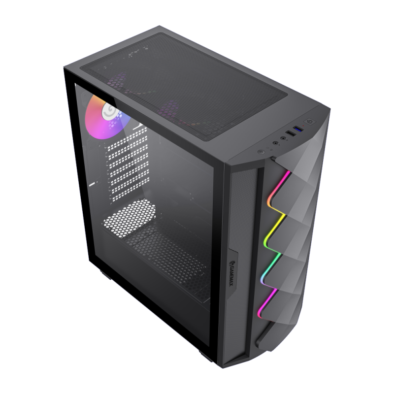 Diamond CP BK-Cajas Gaming Mid Tower ATX | Chasis Gaming COC
